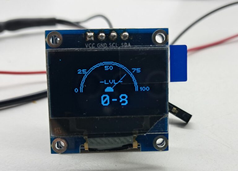 Fuel Gauge with OLED Display - Electronics-Lab