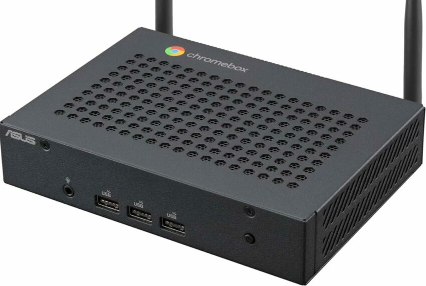 ASUS Chromebox CF40 Fanless Mini-PC runs Chrome OS and designed for low ...