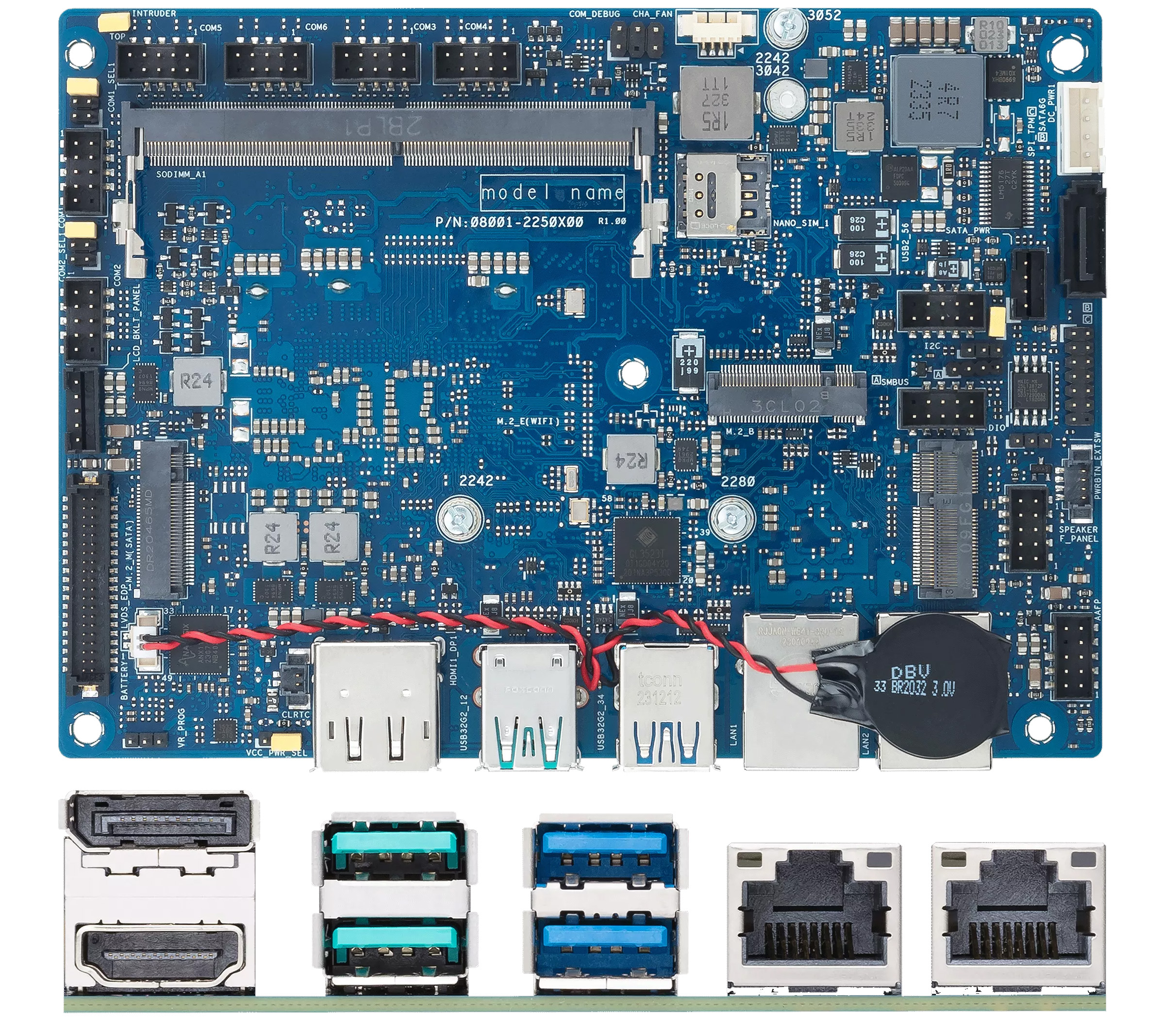 ASUS X7433RE-IM-A 3.5-inch industrial SBC features dual Ethernet, three ...