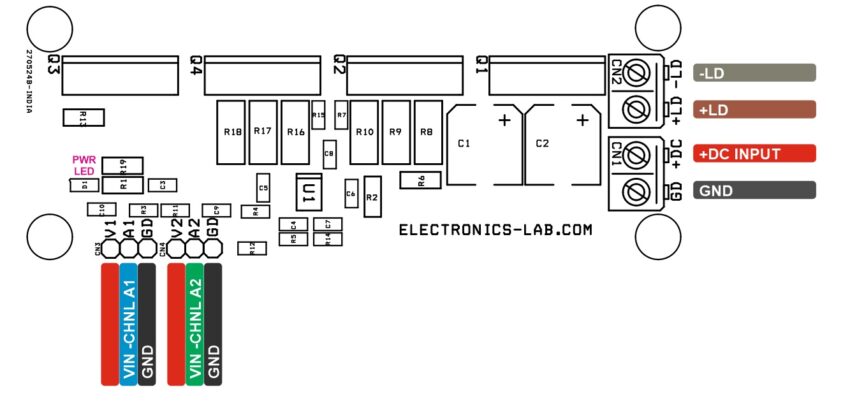 Dual Channel Voltage-to-Current (V-I) converter circuit with BJT ...