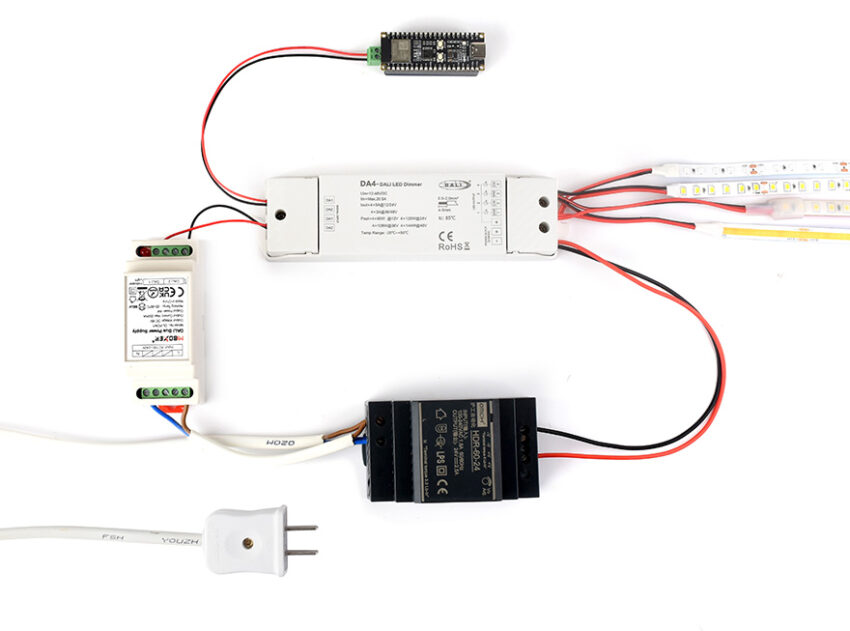 Waveshare DALI2 expansion Module is designed for customized control of ...