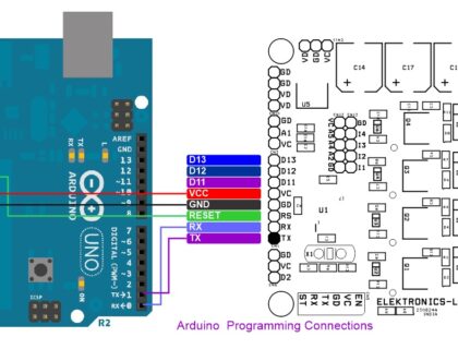 arduino ide programing connections - Electronics-Lab.com