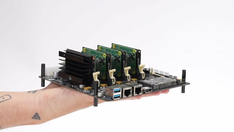 Turing Pi 2.5: A Mini-ITX Cluster Board for Raspberry Pi CM4 and Nvidia Jetson with AI ...