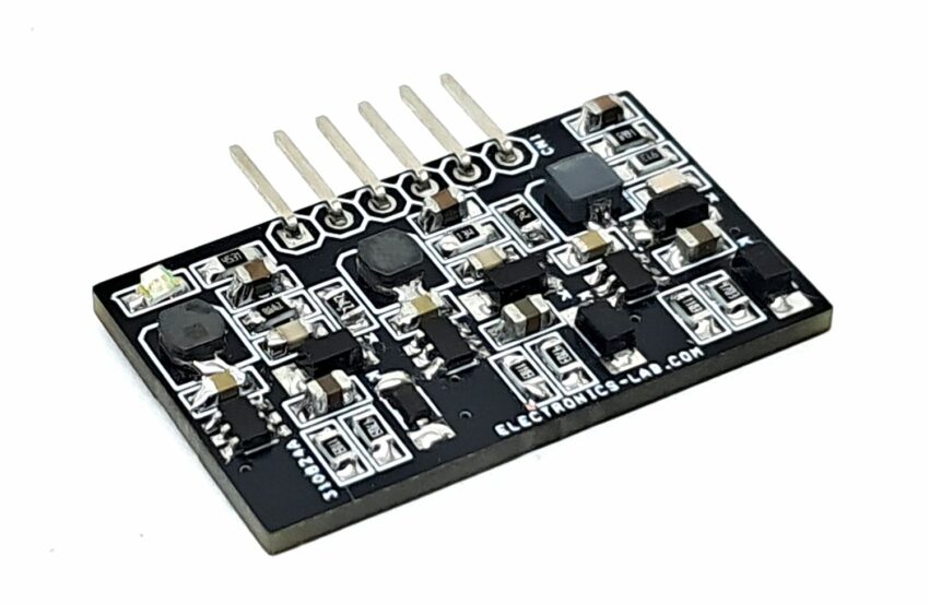 Multi Output Step-Down Converter - Input 18-24V and Output 3.3V, 5V ...