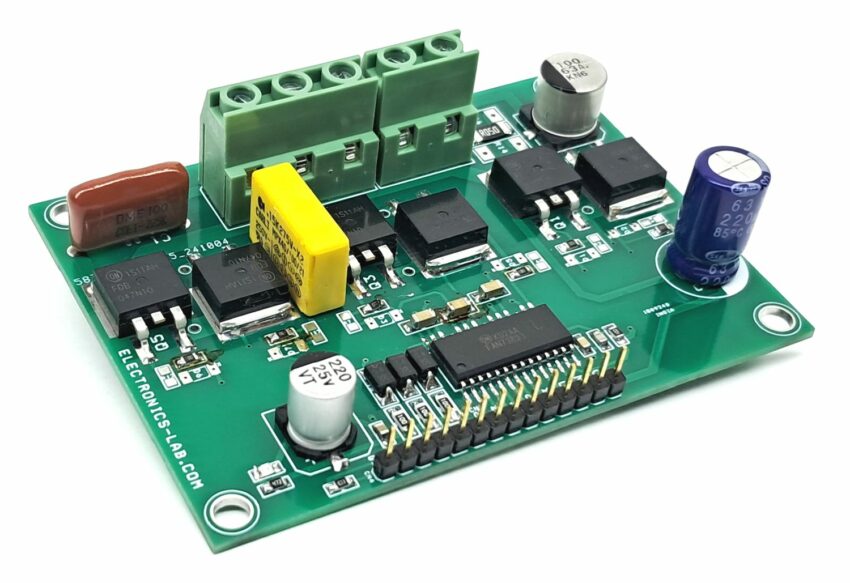 3-Phase Brushless Motor Driver - Electronics-Lab