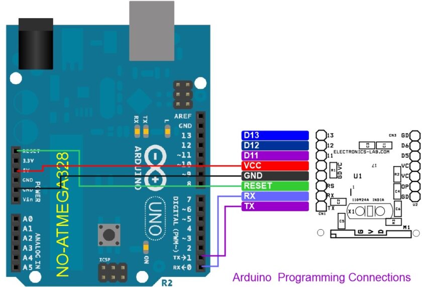Arduino Programing Connections Electronics