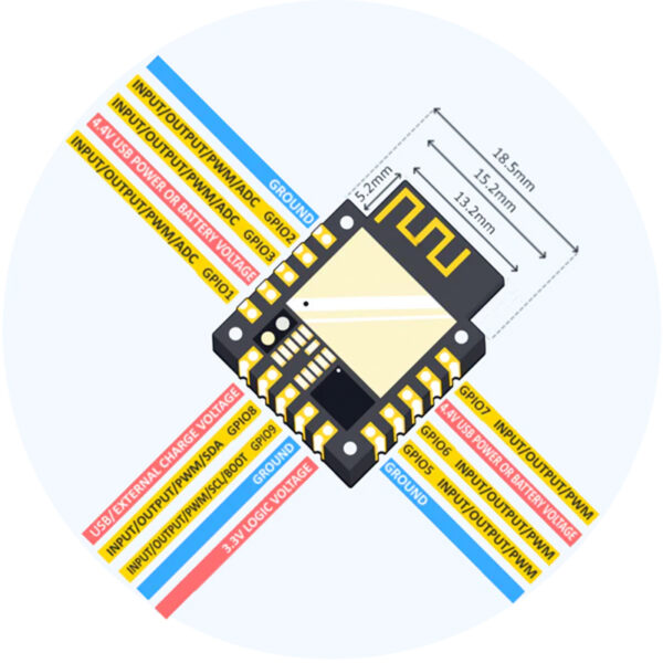 Codecell A Tiny Esp32 C3 Module With Arduino Compatibility 