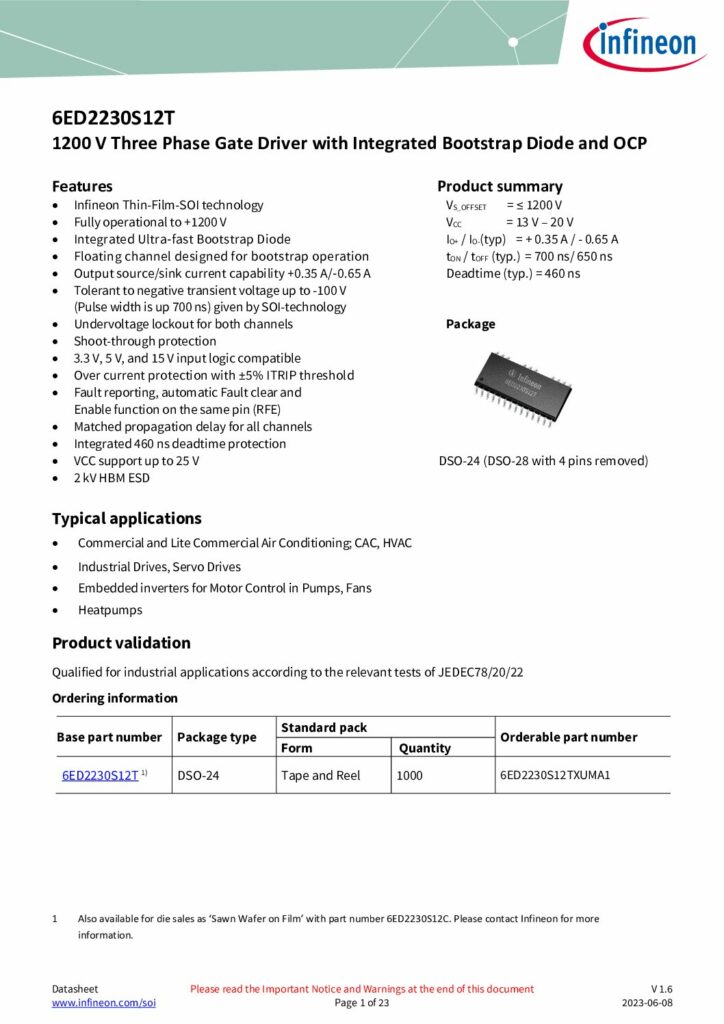 Infineon-6ED2230S12T-DataSheet-v01_06-EN - Electronics-Lab.com