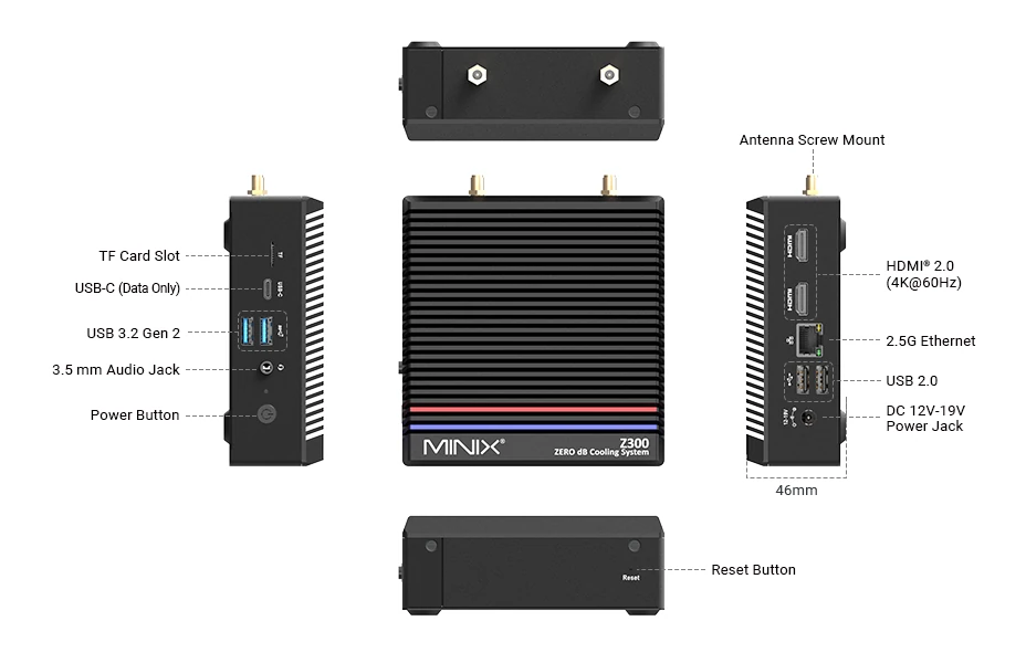 Intel Core I3 N300 Mini Pc Electronics