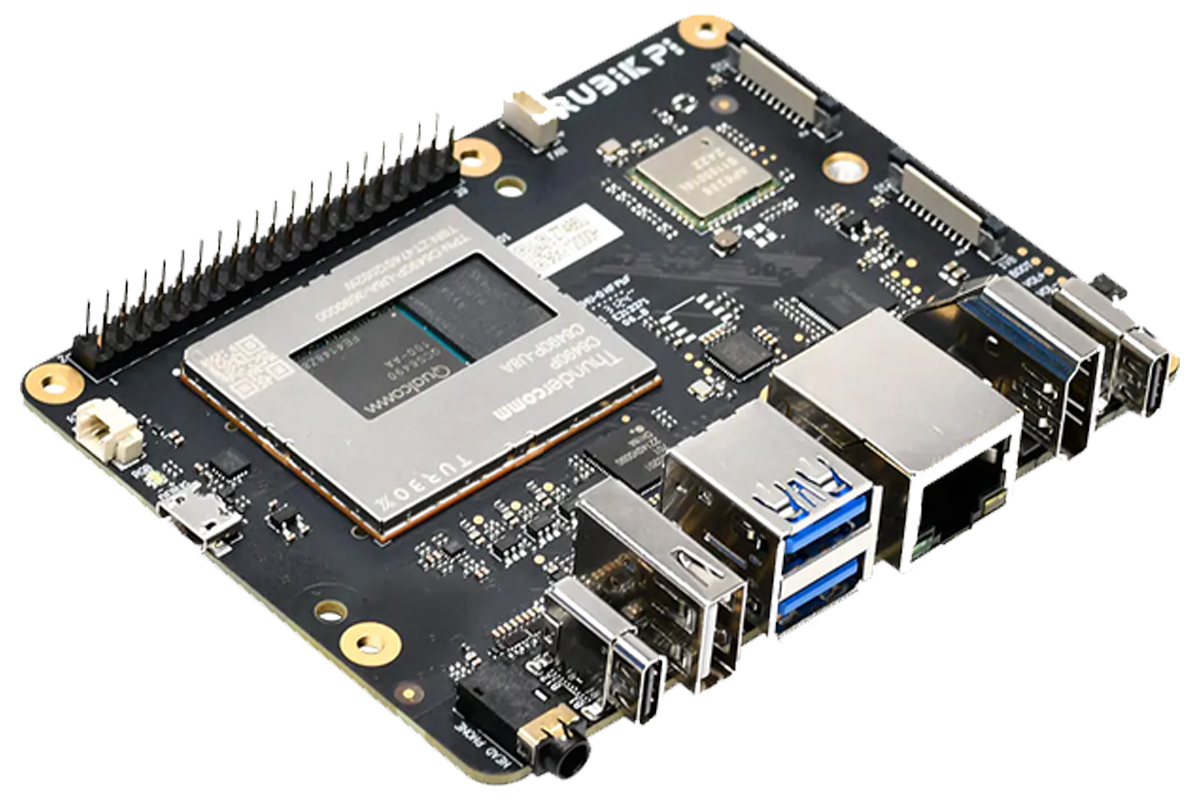 RUBIK Pi AI SBC with Qualcomm QCS6490 Platform, RP Support