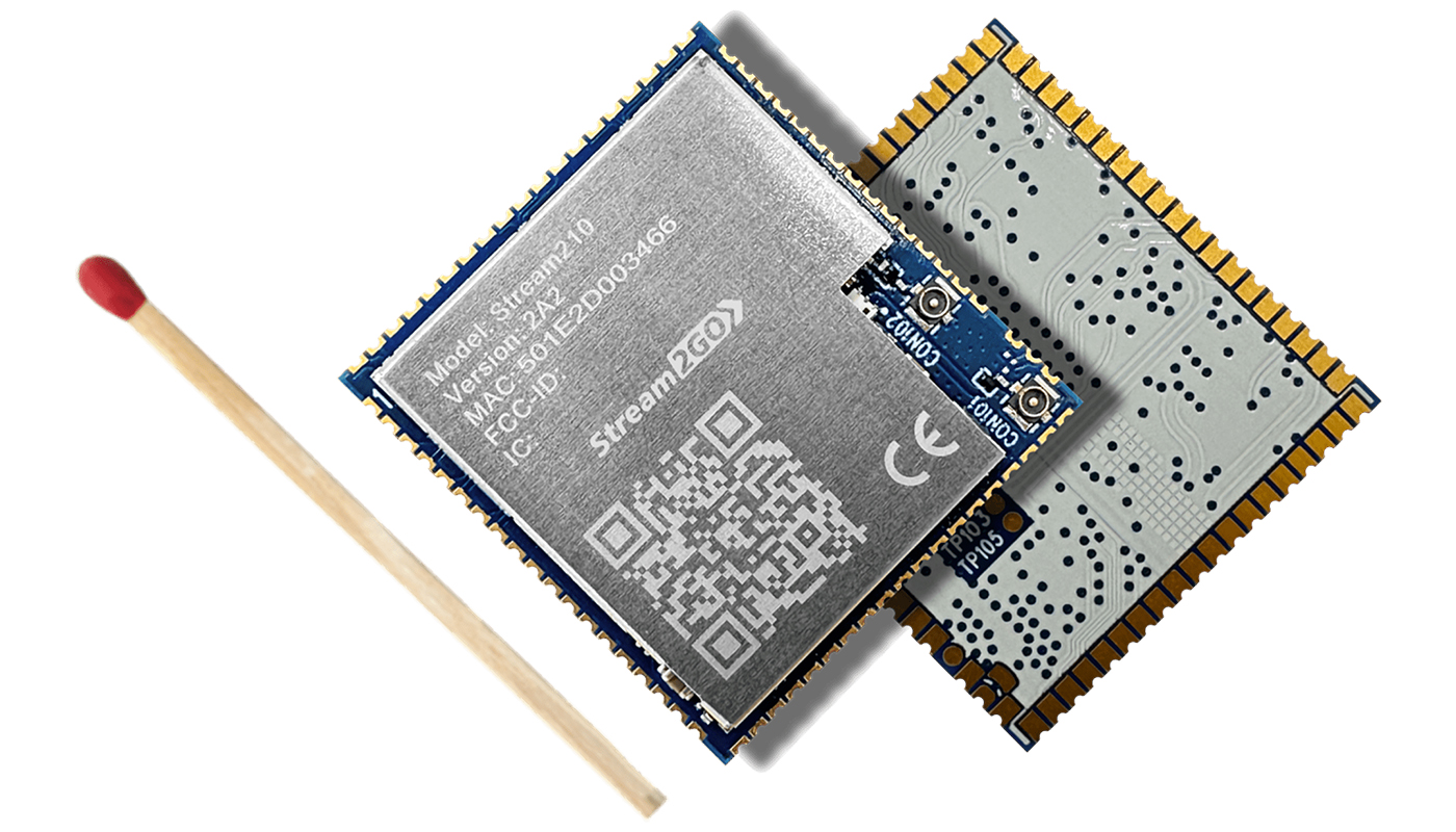 Stream210 Embedded Module for IoT Audio Streaming Devices