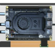 Wiring Diagram of LattePanda Single Board Computer and 14-inch 4K Bar ...