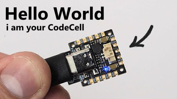 CodeCell: A Tiny ESP32-C3 Module with Arduino Compatibility for Wearables, Robotics, and IoT ...
