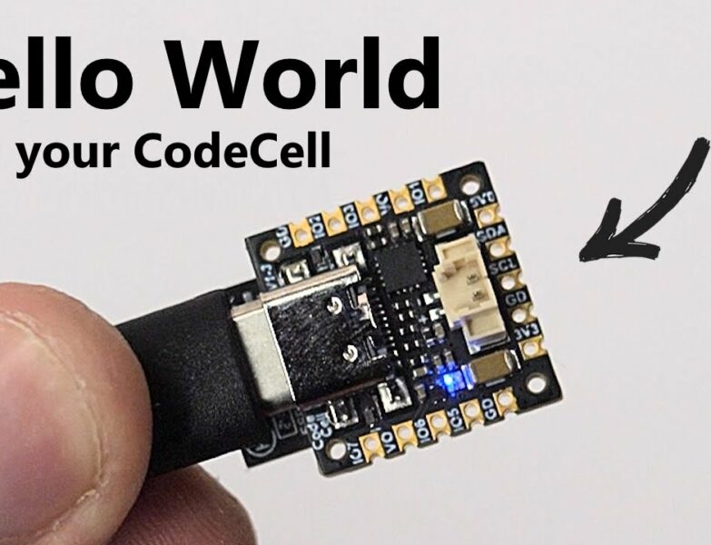 Codecell A Tiny Esp32 C3 Module With Arduino Compatibility For