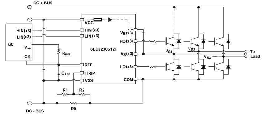 1200V Inverter Module for 3 Phase Motors up to 2KW - Electronics-Lab