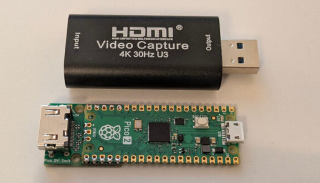 Affordable 4K video capture card with Raspberry Pi Pico 2