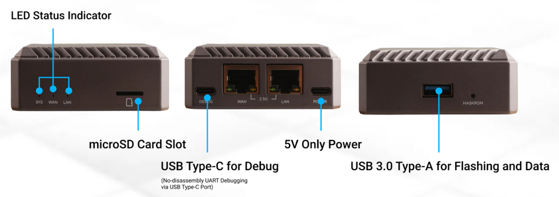 E52C Mini Network Router by Radxa for Home and Enterprise