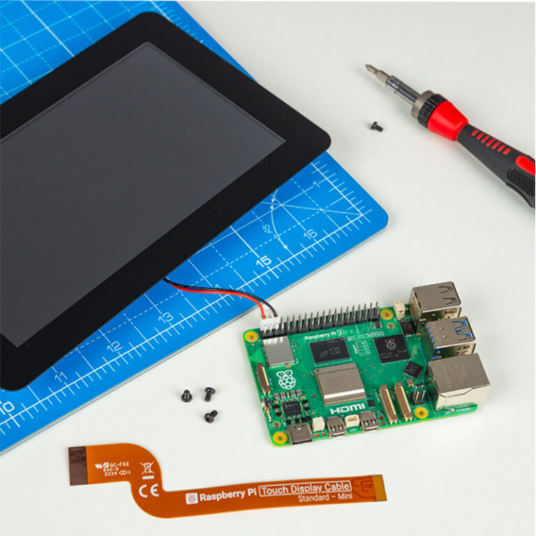 Raspberry Pi Touch Display 2 with Raspberry Pi 5 - Electronics-Lab.com