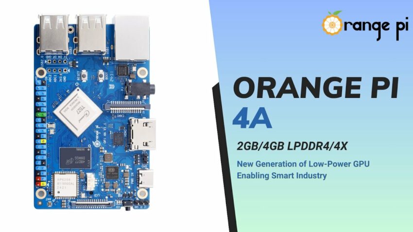 Orange Pi 4A SBC: Powered by Allwinner T527 with Mali-G57 GPU and 2 ...