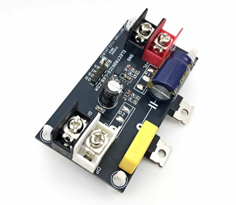 Half-Bridge Driver Module - 48V/5A Load - Electronics-Lab