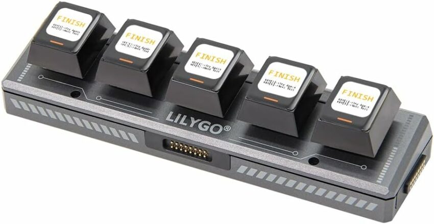 T-Keyboard-S3-Pro: Modular ESP32-S3 keyboard with 5 screens.