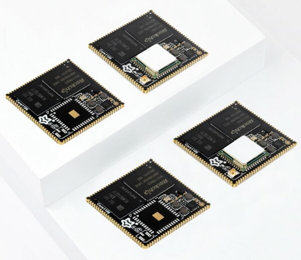 Core1106: Rockchip RV1106, AI, image processing applications.