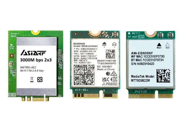 New M.2 WiFi 7 Modules from MediaTek, Intel, Broadcom, and Qualcomm ...