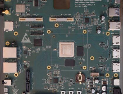 Quartzpro64 Developer Board front - Electronics-Lab.com