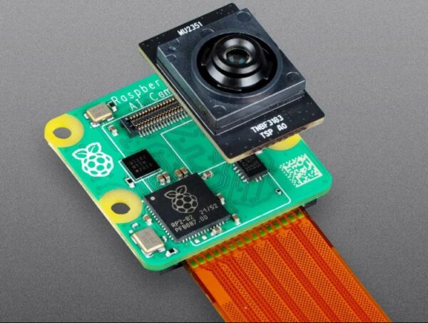 Raspberry Pi AI Camera with Sony IMX500 enables advanced AI.