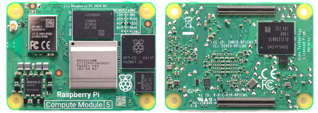 Raspberry Pi CM5 is flexible SoM with multiple connectivity options