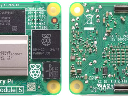 Raspberry Pi CM5 front and back - Electronics-Lab.com
