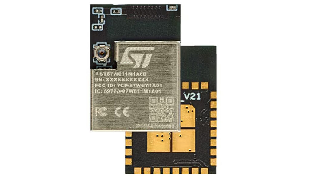 ST67W611M1 Module is a Wi-Fi 6 and Bluetooth Combo Solution