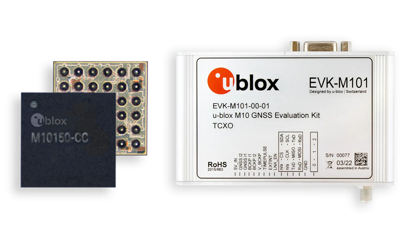 u-blox UBX-M10150-CC an Ultra-Accurate GNSS Positioning Chip