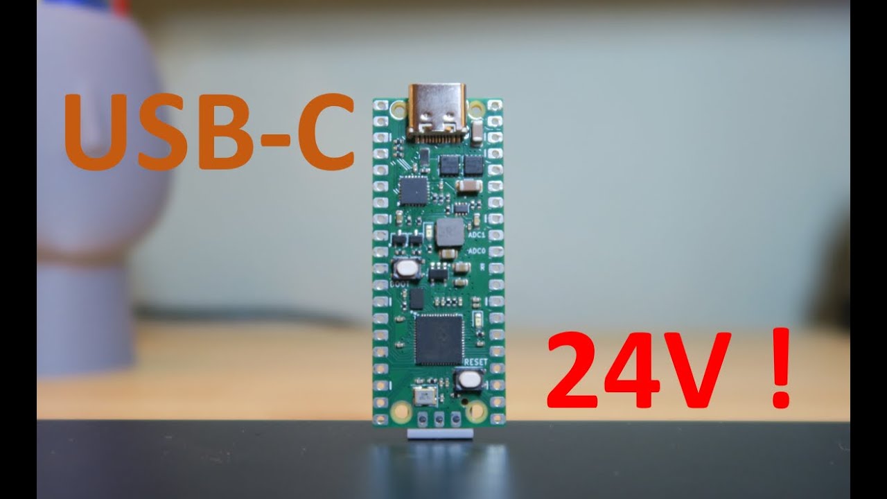 PicoPD Pro: RP2040-Based USB-C PD 3.1 Development Board with AP33772S ...