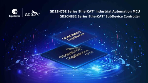 GigaDevice GD32H75E MCU combines EtherCAT, dual Ethernet PHYs, and HPDF for real-time ...