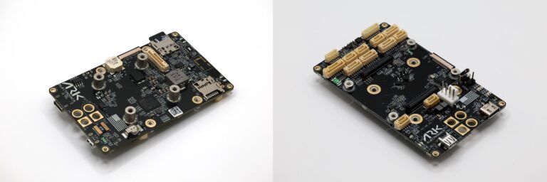 Raspberry Pi CM4 carrier board front and back - Electronics-Lab.com