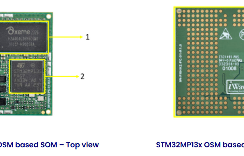 STM32MP13x front & back - Electronics-Lab.com