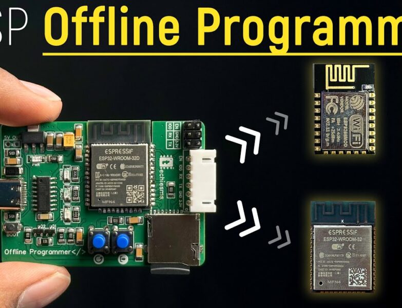 Esp Offline Programmer Uses Microsd Card To Flash Esp32esp8266 Modules