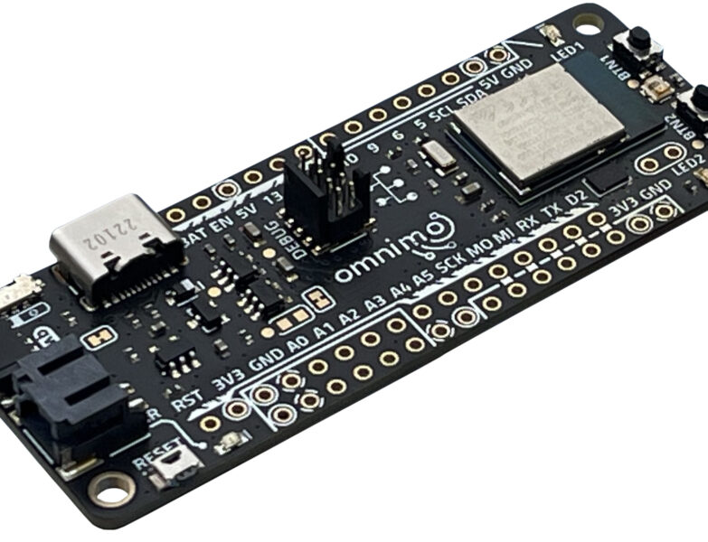 omnimo nRF52840 IoT development board - Electronics-Lab.com