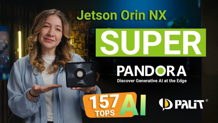Palit Unveils Pandora, a Small AI Edge Computer with NVIDIA Jetson Orin ...