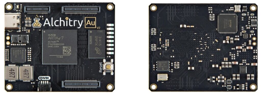 Alchitry Au V2 for FPGA development boards - Electronics-Lab.com
