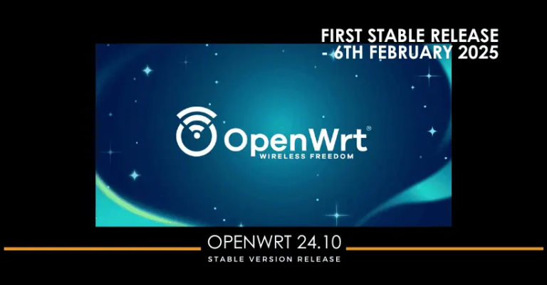OpenWrt 24.10 Brings WiFi7, Linux 6.6, and More Features