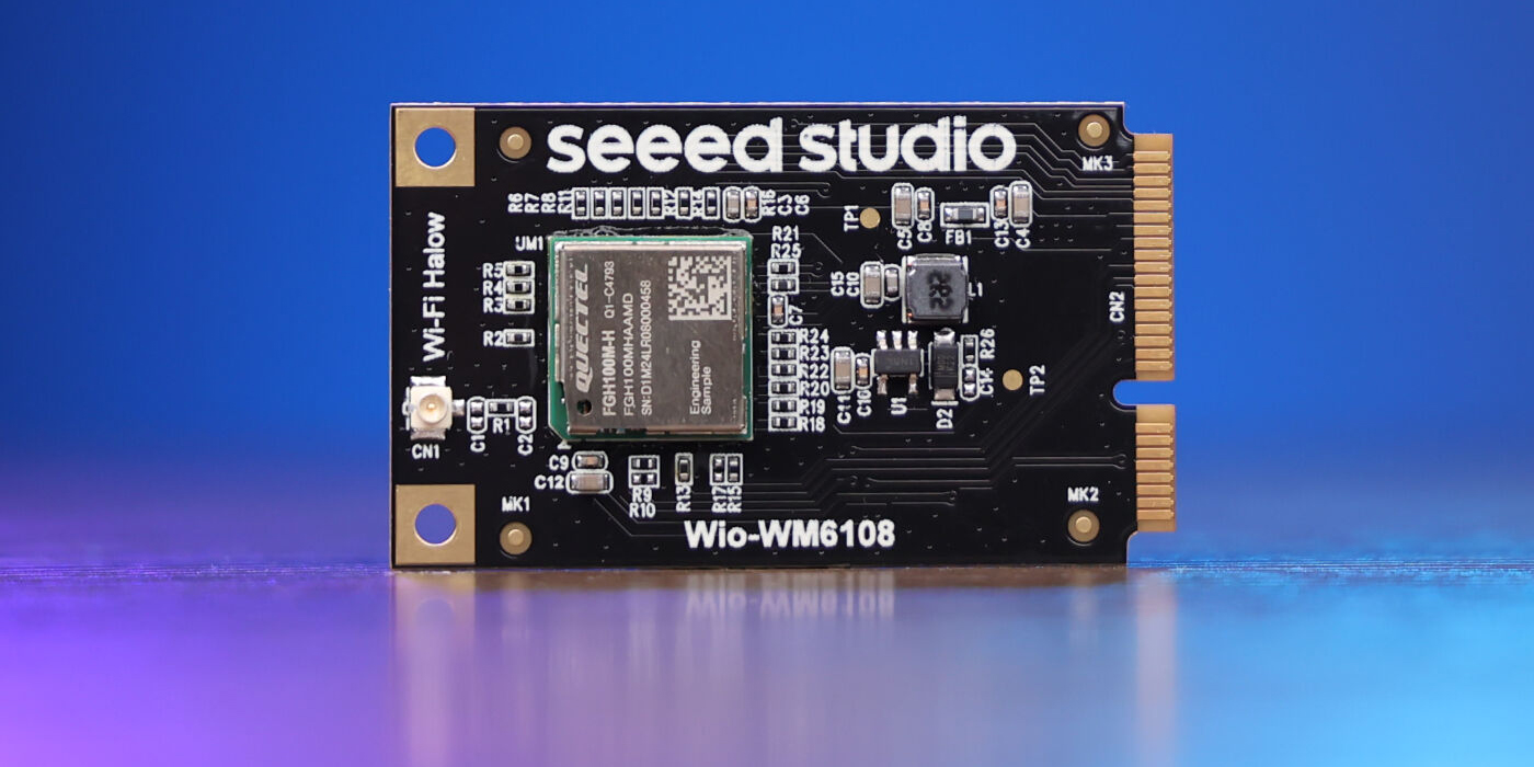 Long-Range Wi-Fi HaLow Mini-PCIe Module for Smart IoT