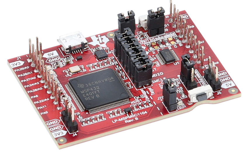Texas Instruments smallest microcontroller MSPM0C1104 launched