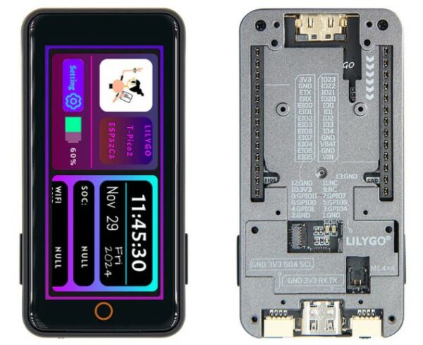 Raspberry Pi development kit with WiFi, display, HDMI.