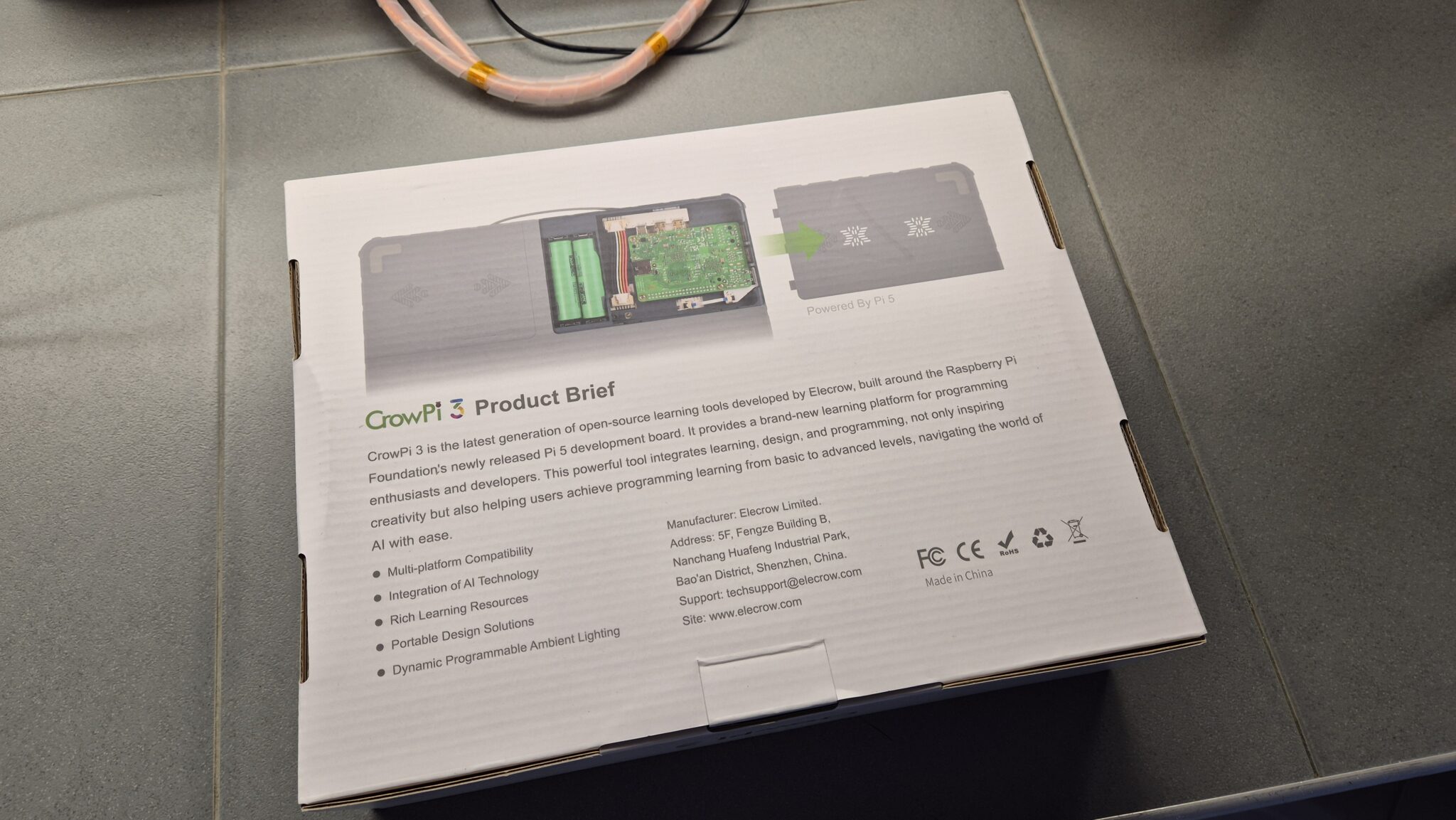 CrowPi 3 Raspberry Pi-based learning Kit with 30+ Modules