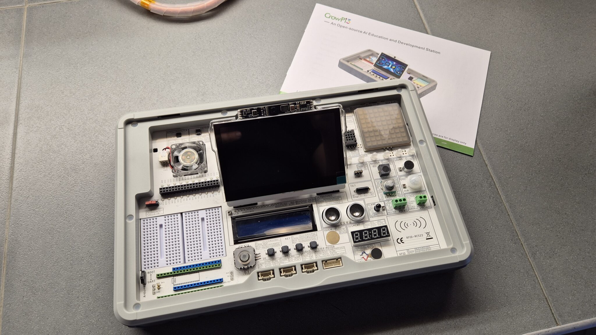 CrowPi 3 Raspberry Pi-based learning Kit with 30+ Modules