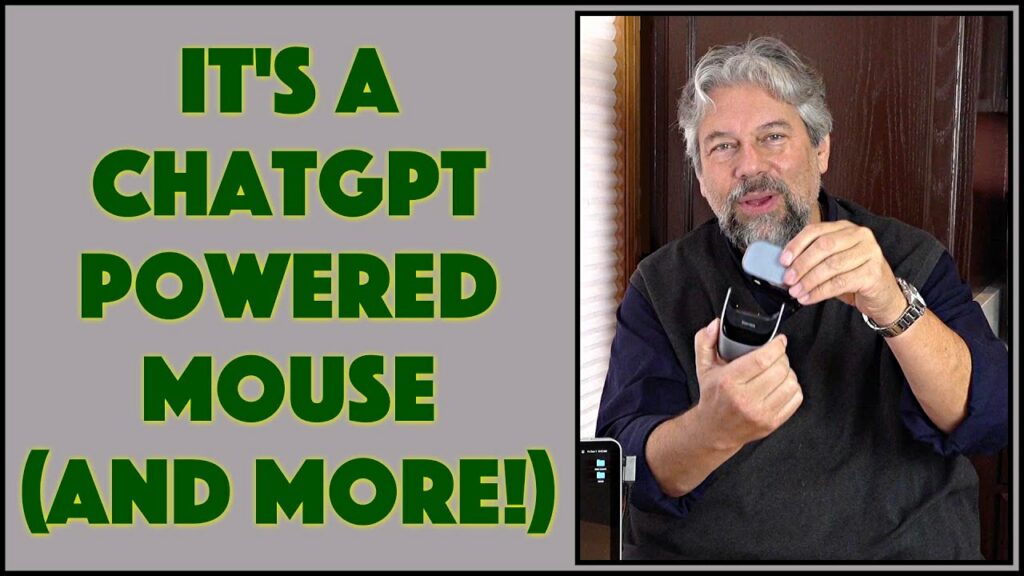 Cheerdots2 Smart Air Mouse with ChatGPT Integration, Bluetooth 5.0, and AI Voice Recording ...