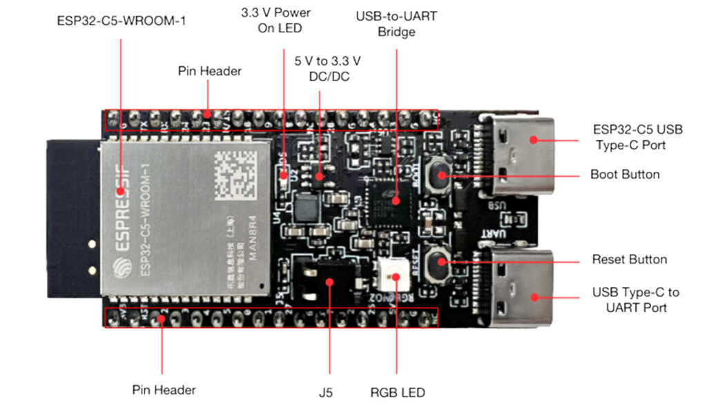 ESP32-C5 SoC Now in Mass Production