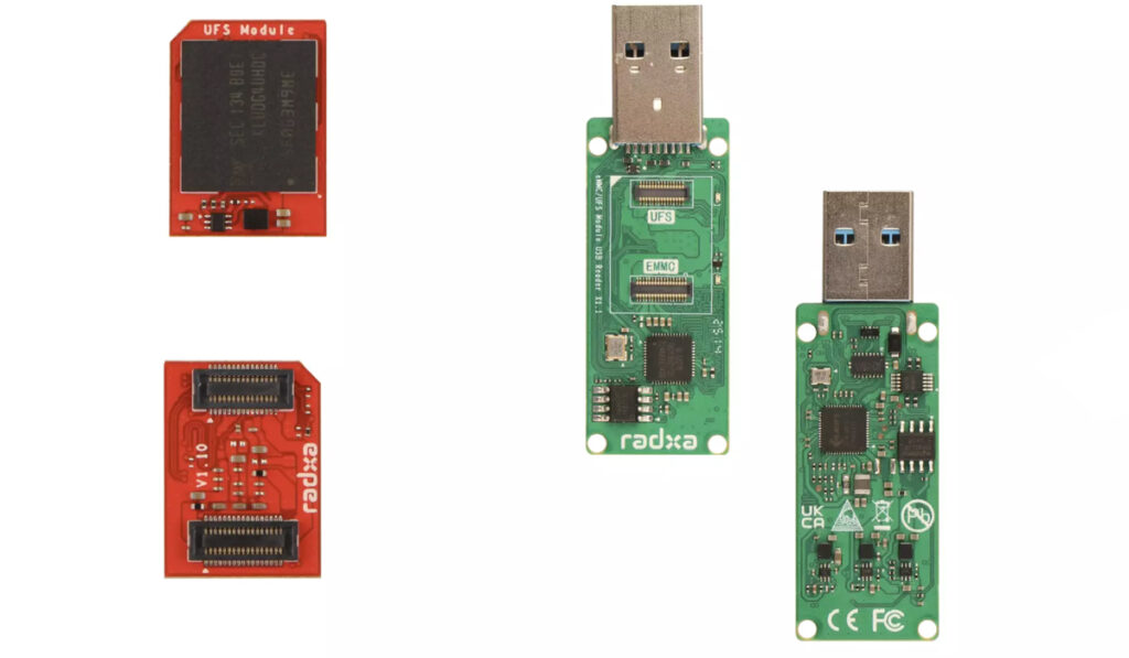 eMMC UFS module reader FE - Electronics-Lab